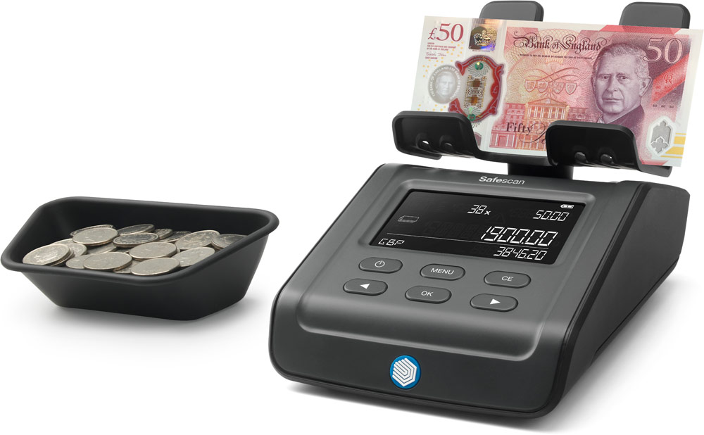 Safescan 6165 G3 Money Counting Scale for Coins and Notes ...